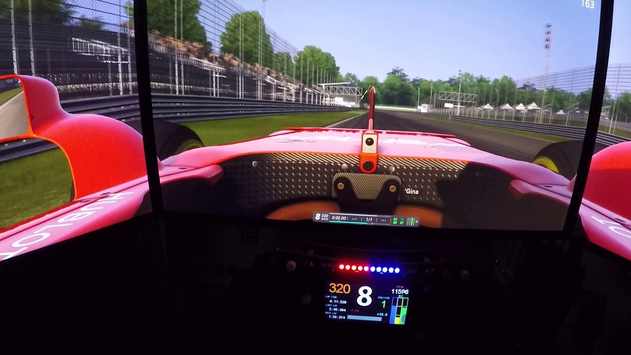 Custom-made Carbon Fibre F1 wheel test SF70H (1) - YouTube