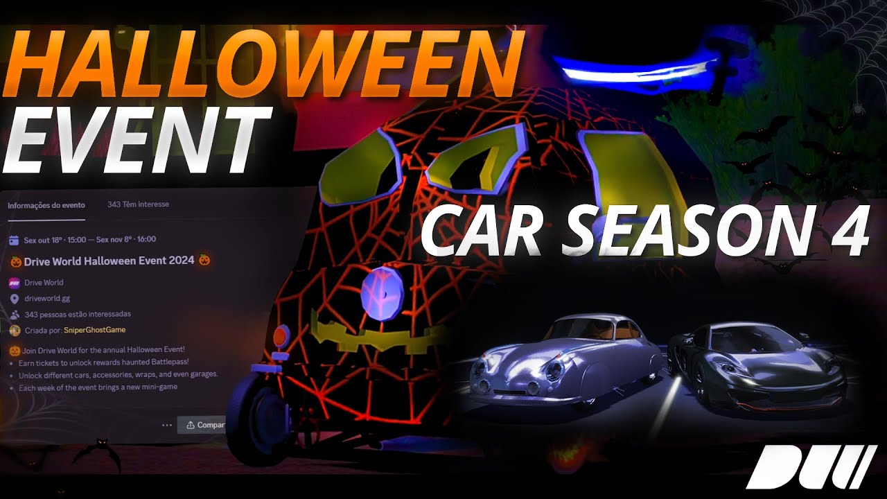 *HALLOWEEN EVENT + SEASON 4* Updates in Drive World! (Roblox) - YouTube