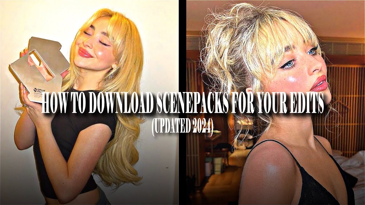 how to download scenepacks for your edits! (updated 2024) - YouTube