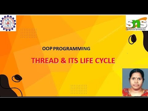 INTRODUCTION TO THREADS IN JAVA | OOP PROGRAMMING | SNS INSTITUTIONS - YouTube