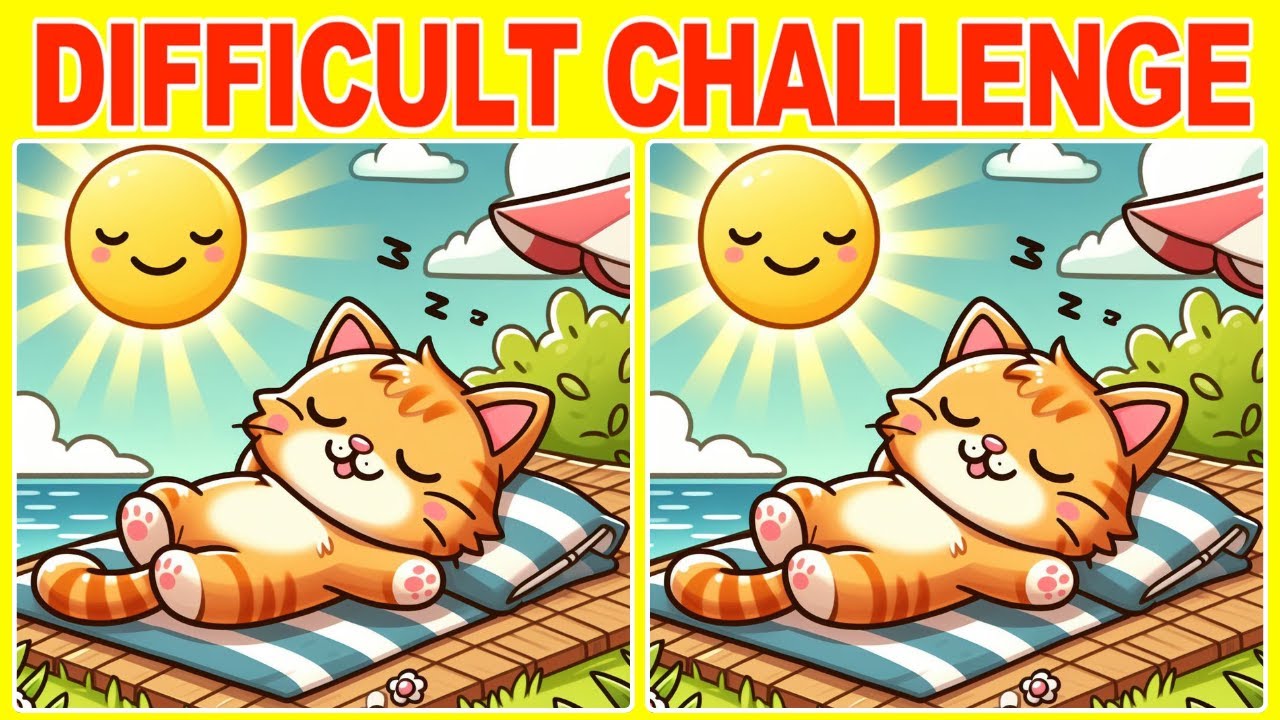 【Spot the Difference】 🌟 Enjoy a Fun 10-Minute Brain Challenge! Can You ...