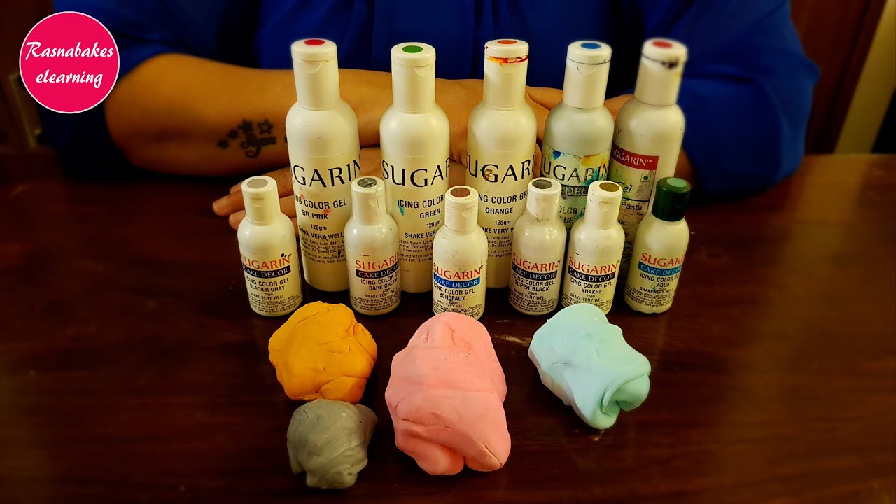 how to color fondant : tips for cake decorating - YouTube