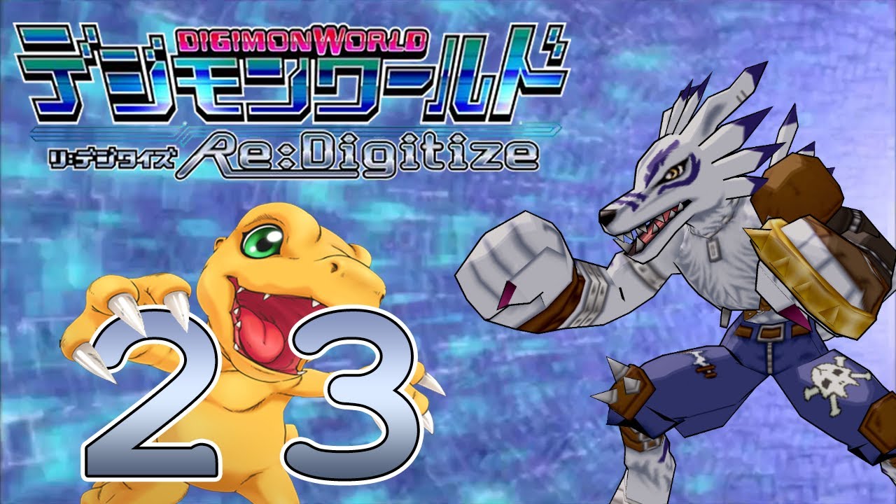 Digimon World Re:Digitize (English) Part 23: WereGarurumon Mirror Match ...