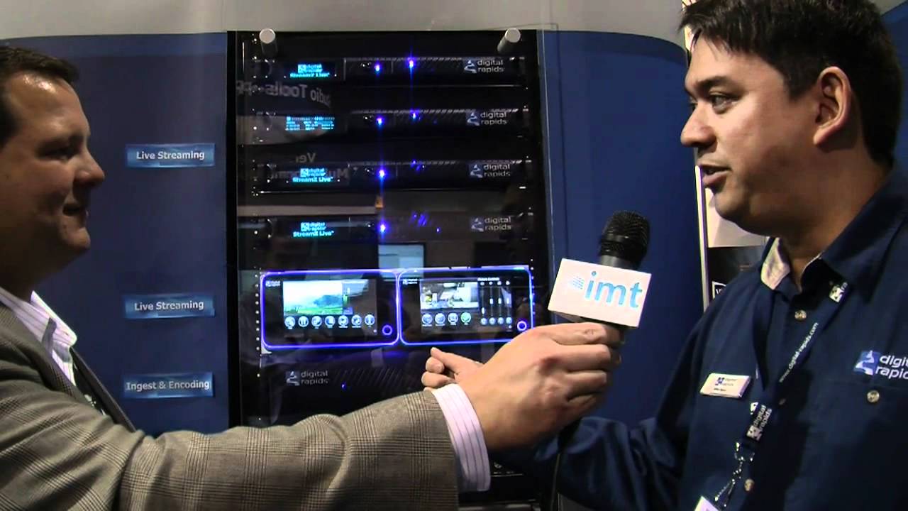 NAB 2011 - Digital Rapids Director of Marketing, Mike Nann ...