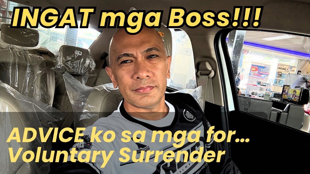Mag INGAT sa Pagbo Voluntary Surrender o Repossession ng 3rd Party ...