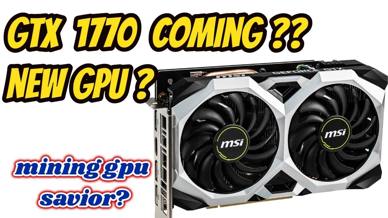 gtx 1770 COMING ? - YouTube