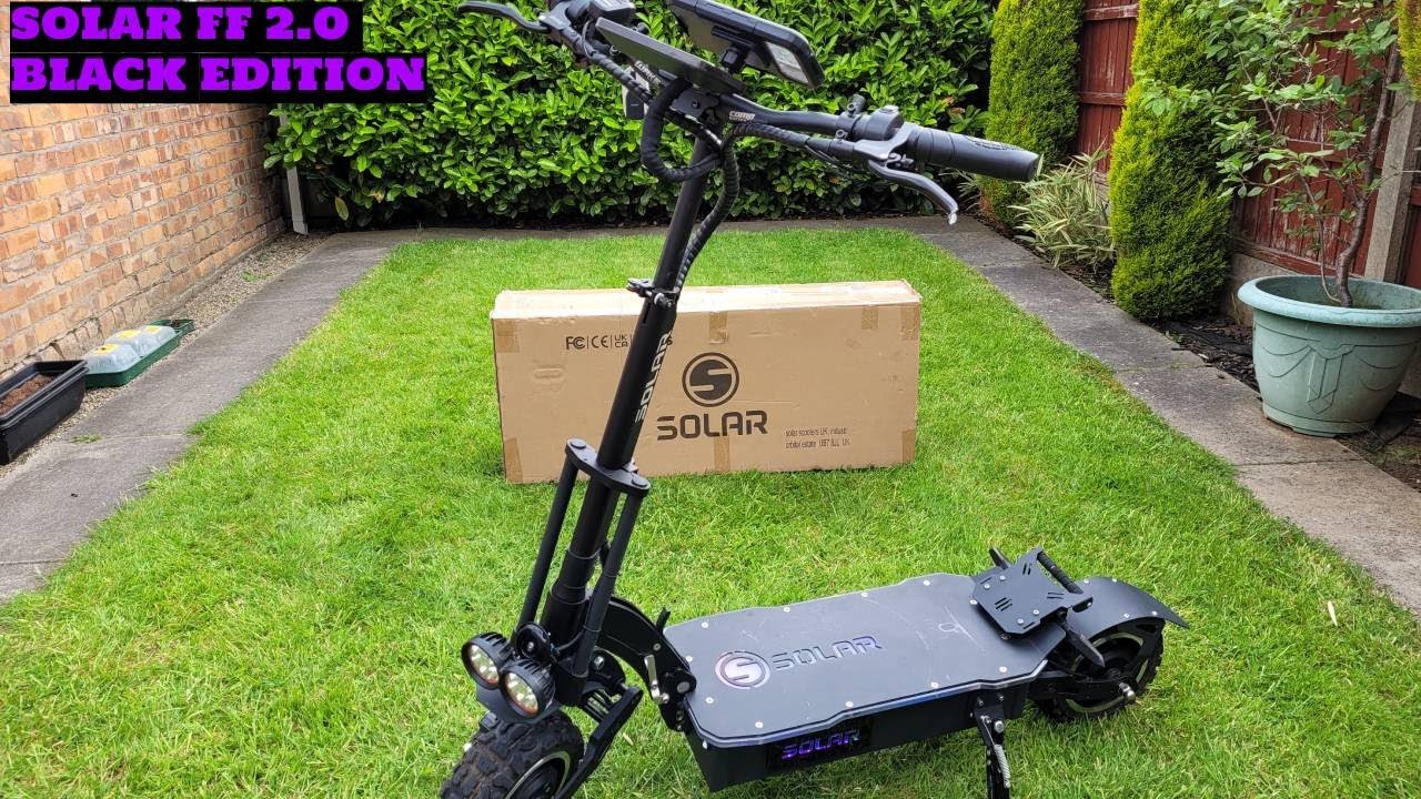 Solar FF 2.0 Black Edition 50MPH - YouTube