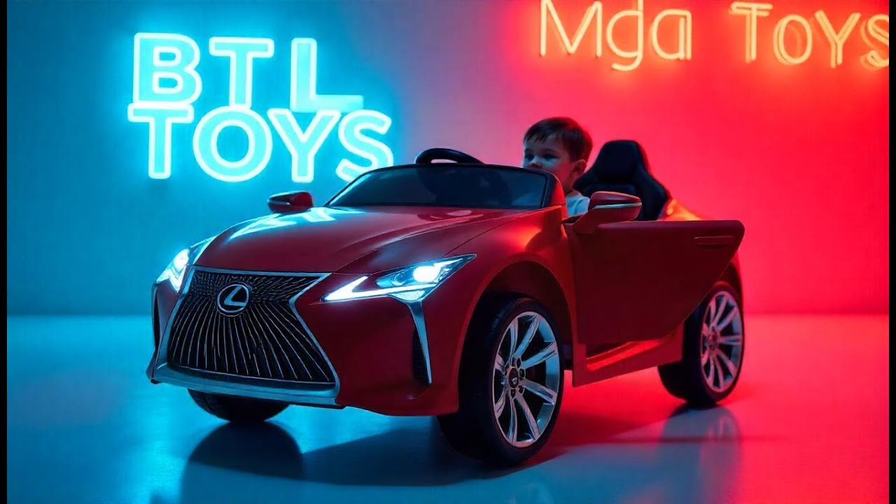 Lexus LC 500 Battery Operated Ride-On Car for Kids | Remote + Self ...