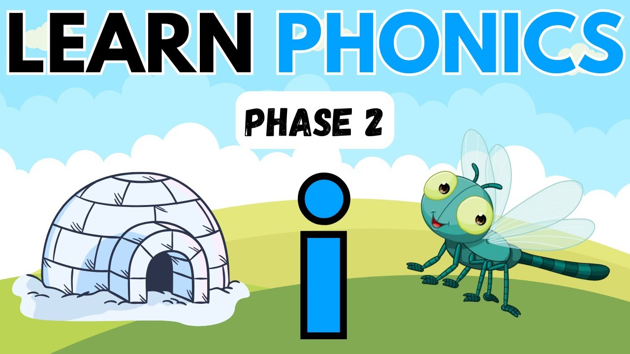 Phonics Letter Sound (i) words | Phase 2 | Phonics for Kids - Learn to ...