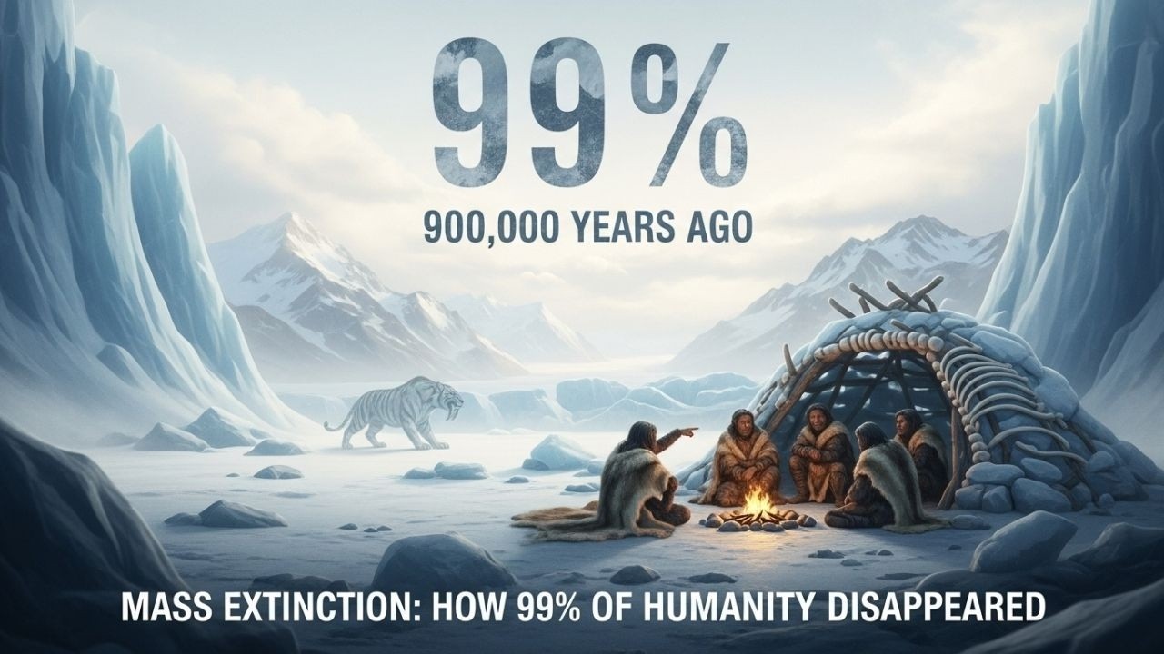 Life 4.5 Million Years Ago | How 99% of Humanity Disappeared 900,000 ...