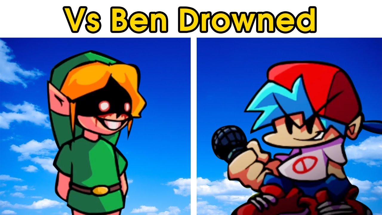 Friday Night Funkin': Vs Ben Drowned Terrible Fate FULL WEEK [FNF MODS ...
