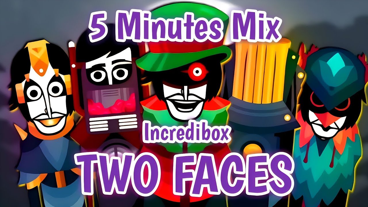 5 Minute Mix | Incredibox - Two Faces | Full MOD #twofaces #incredibox ...