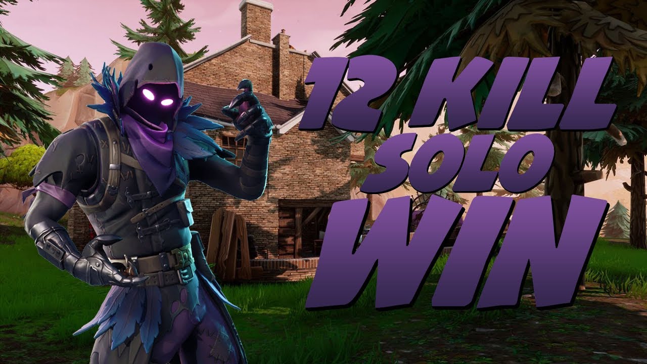 12 KILLS SOLO WIN (Fortnite Battle Royale) - YouTube