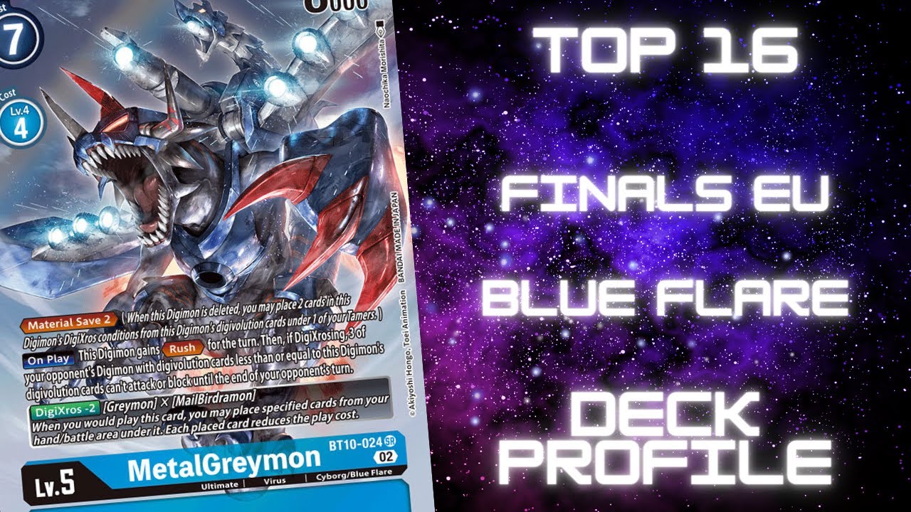 Top 16 Finals EU - Blue Flare Deck Profile - YouTube