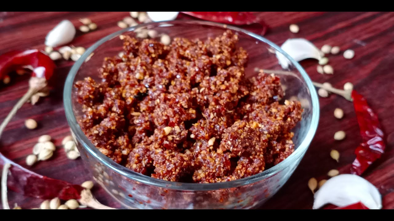 Vellulli karam podi in Telugu / spicy garlic powder ...