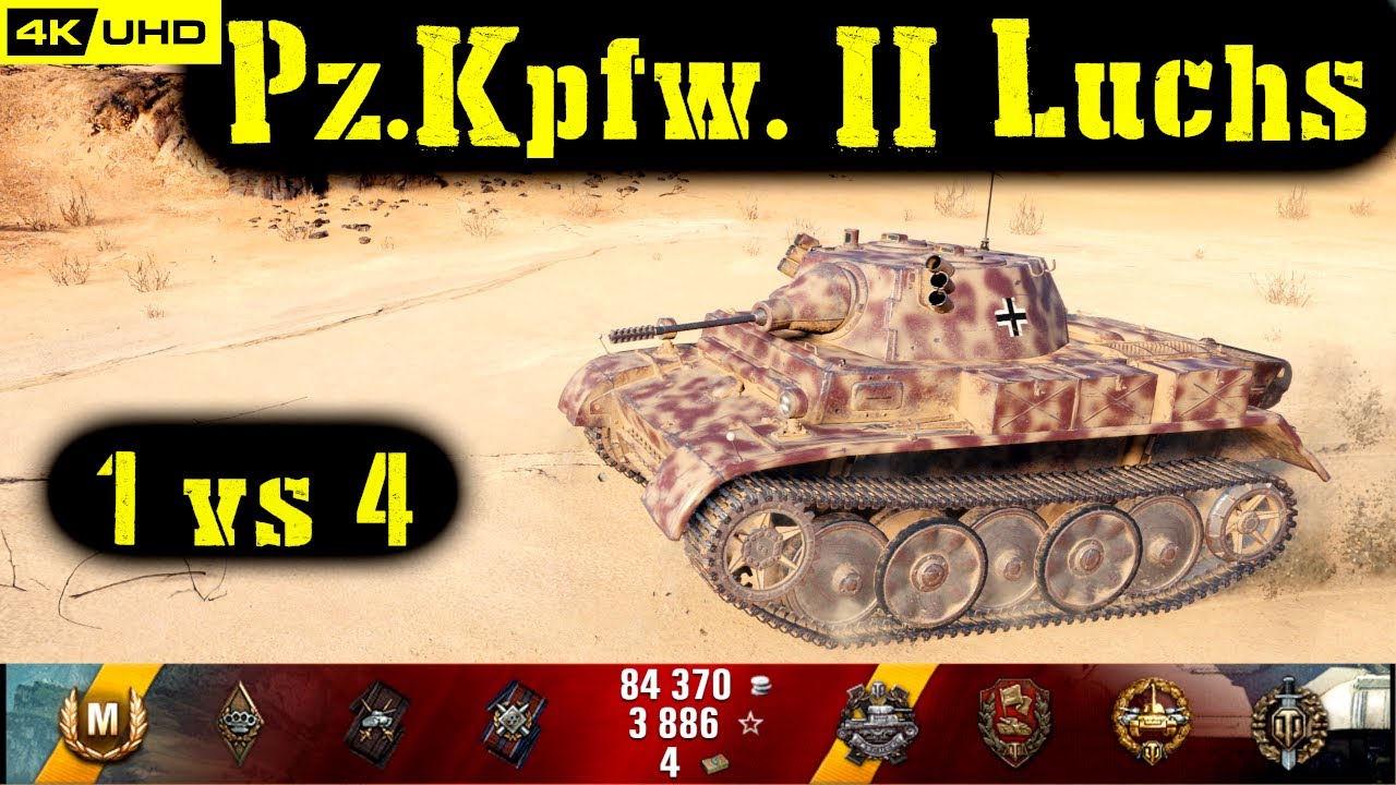 World of Tanks Pz.Kpfw. II Luchs Replay - 8 Kills 1.3K DMG(Patch 1.6.1 ...