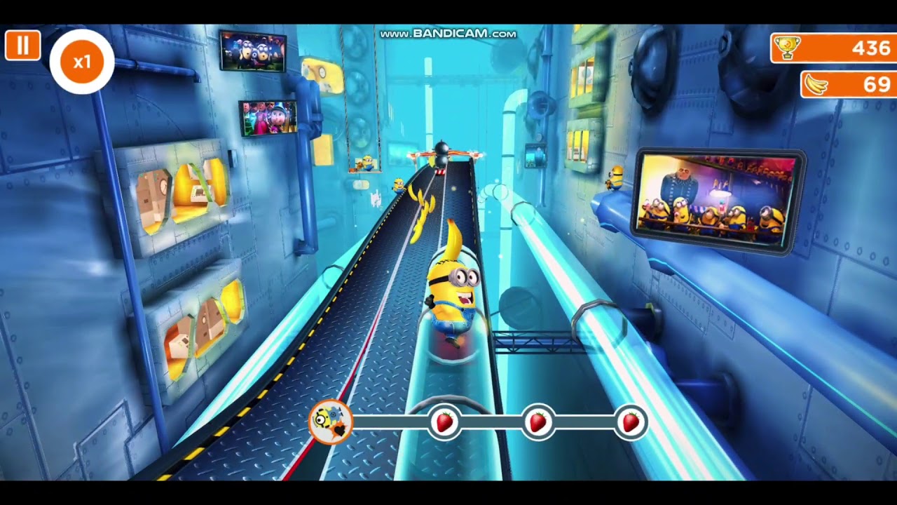 Despicable Me : Minions Rush gameplay 2 - YouTube