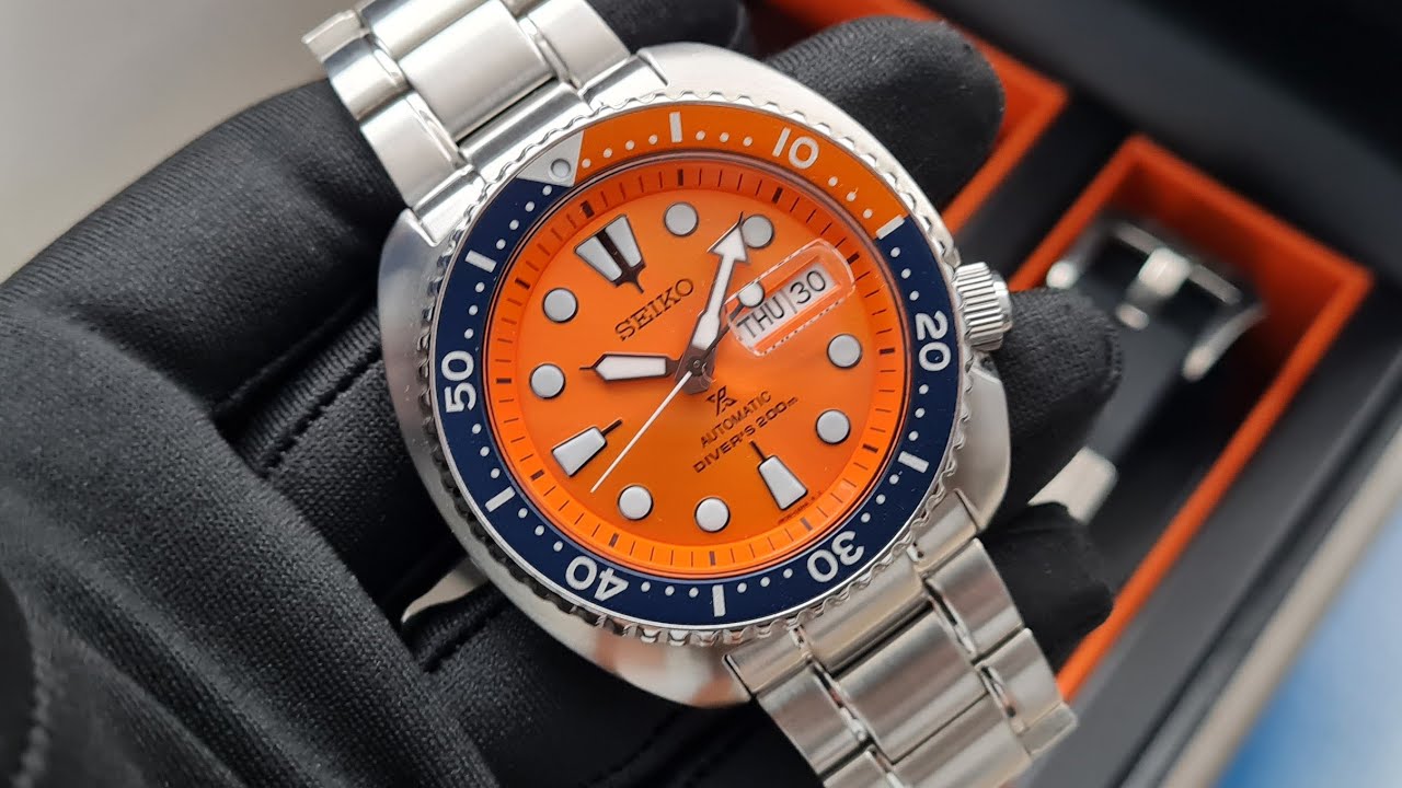 Review Seiko Turtle SRPC95K1 aka Nemo - YouTube