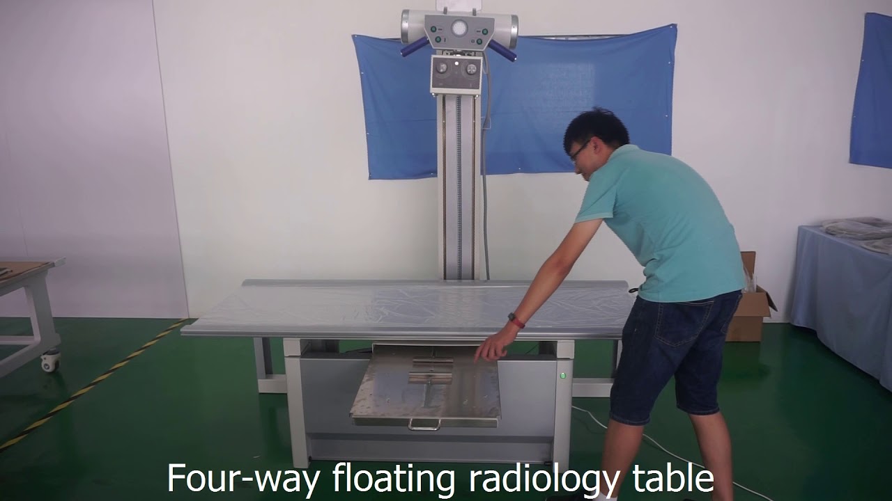 Newheek x ray radiography floating table - YouTube