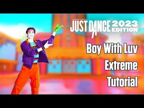 Boy with Luv Extreme - BTS (방탄소년단) Ft. Halsey - TUTORIAL - Just Dance 2023 Edition