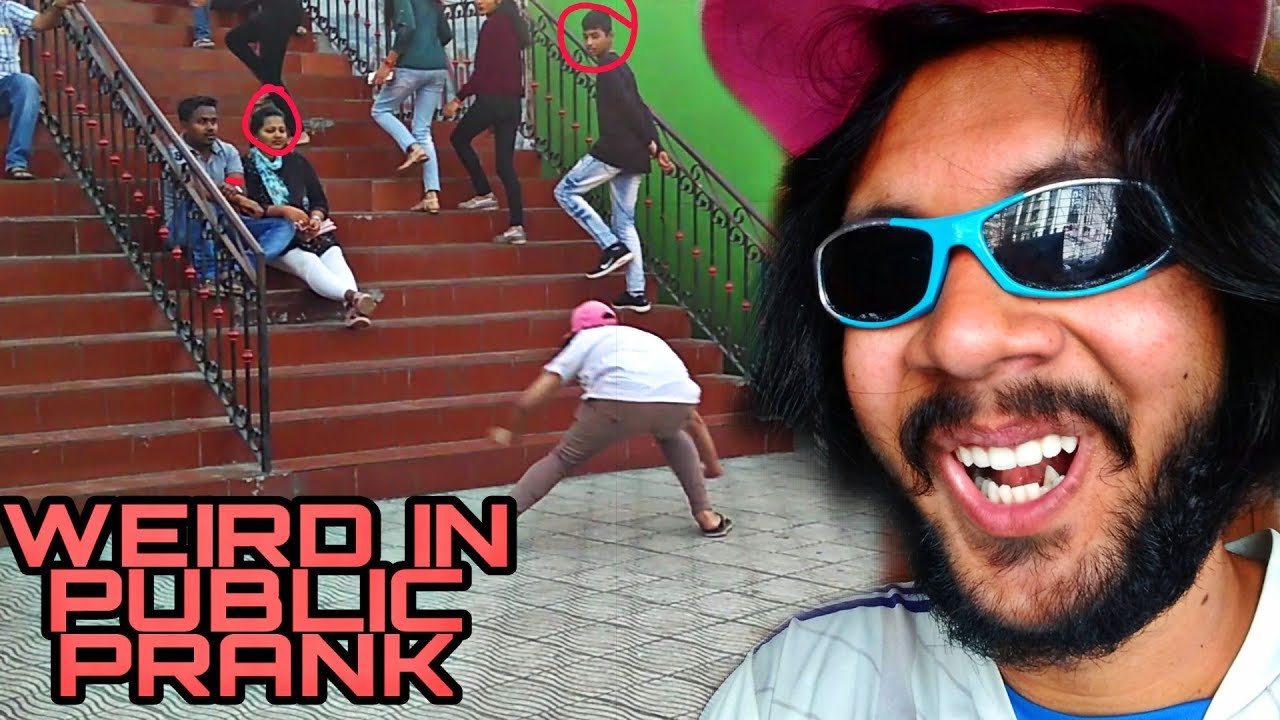 Weird in public prank || 2020 || The coming of shadow - YouTube