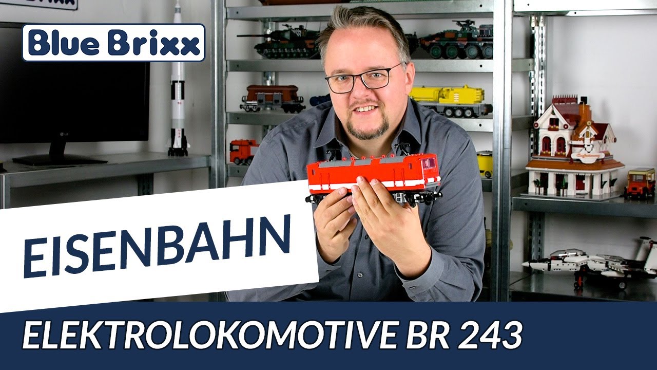 Elektrolokomotive BR 243 von BlueBrixx - YouTube