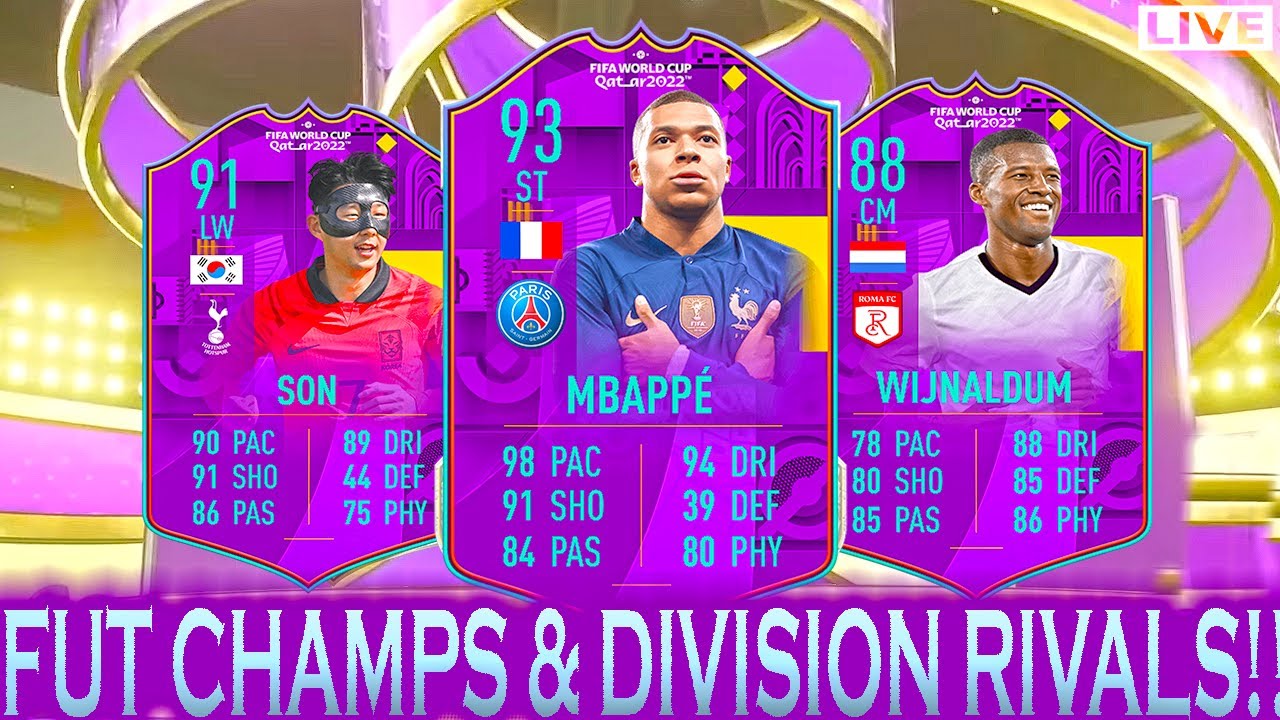 DIVISION RIVALS & ROAD TO THE WORLCUP 🔴 LIVE FIFA 23 Ultimate Team ...