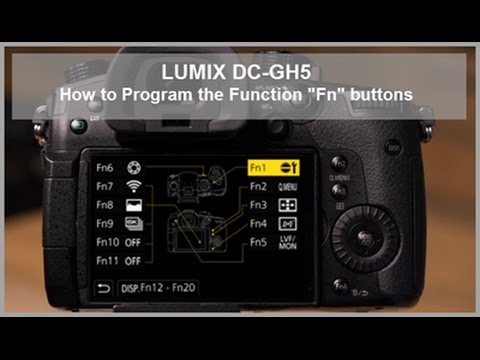 Panasonic - LUMIX G Series - DC-GH5, DC-GH5S, DC-G9 - How to Program ...