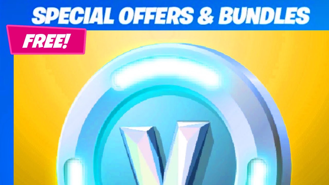 NEW VBUCKS BUNDLE in Fortnite! (Chapter 4 Season 3) - YouTube