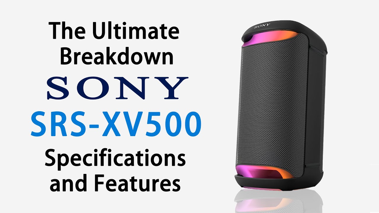 Experience the Power of SRSXV500 - YouTube
