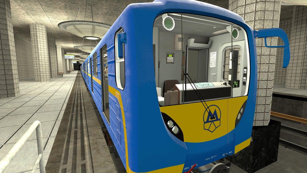 METROSTROI SUBWAY SIMULATOR / РЕАЛИСТИЧНЫЙ СИМУЛЯТОР МАШИНИСТА МЕТРО ...