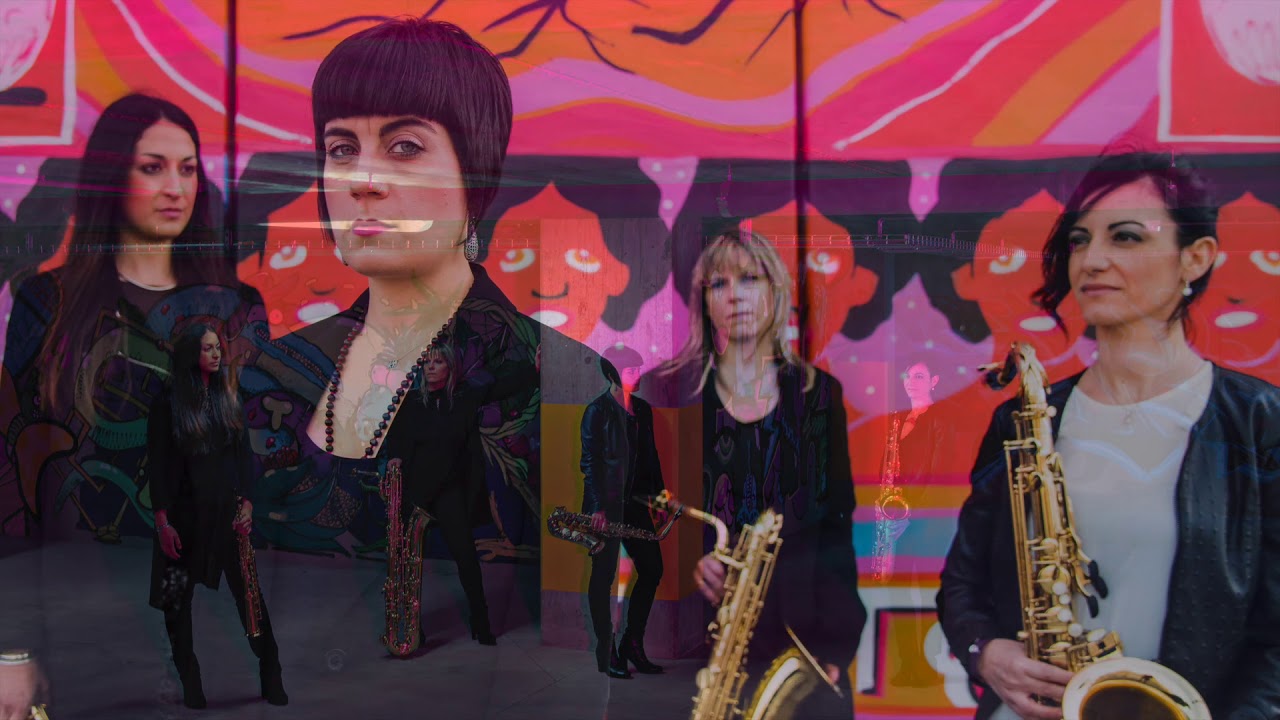 Elise Hall Saxophone Quartet - Crossfades (album teaser) - YouTube