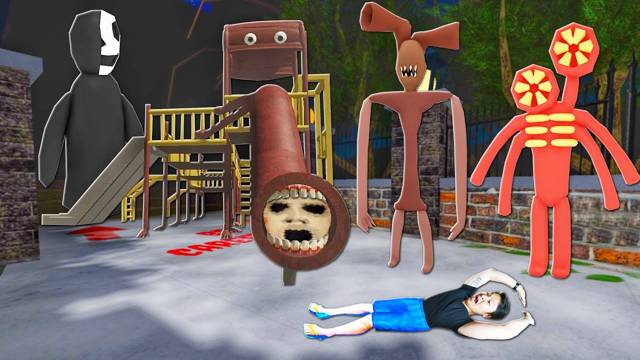 NẾU SLENDERMAN ĐI TÌM SỰ THẬT VỀ SCP-CẦU TRƯỢT MA SCP-THOMAS THE TRAIN ...