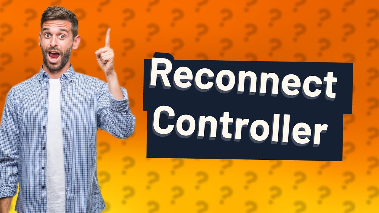 How do I reconnect my controller to my PC? - YouTube