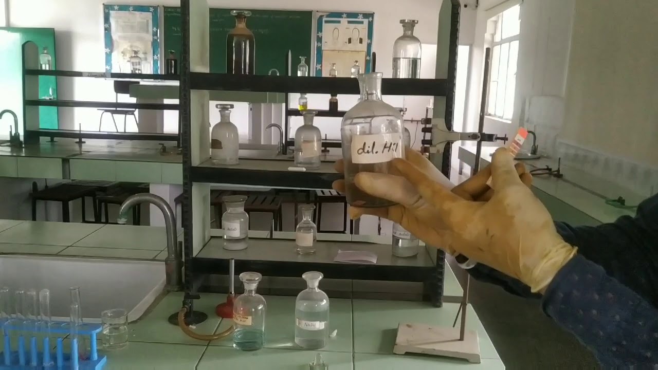 Find pH of HCl,water,acetic acid by using indicators,class 10 science ...