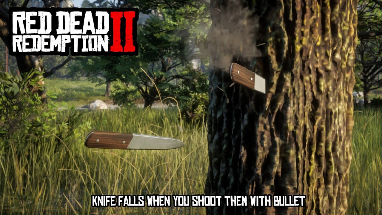 Red Dead Redemption 2 Unique Knives - YouTube