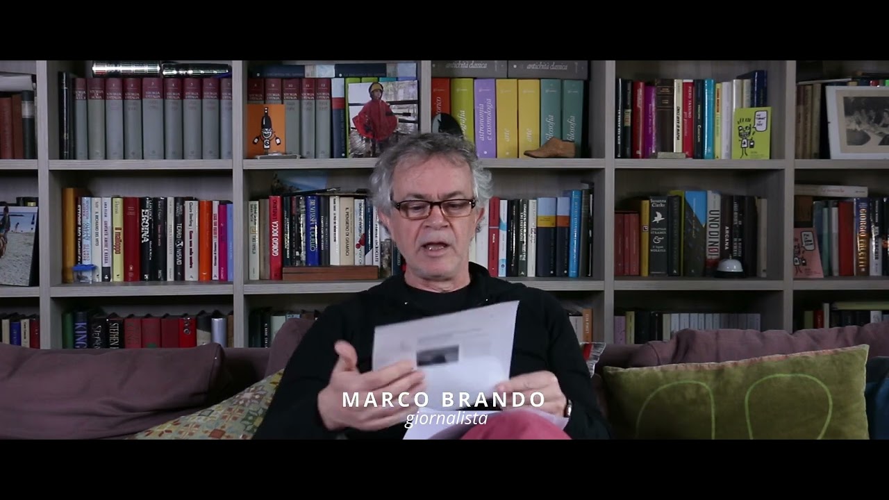 3) - MARCO BRANDO, GIORNALISTA E SCRITTORE - STRALCIO DELL'INTERVISTA ...