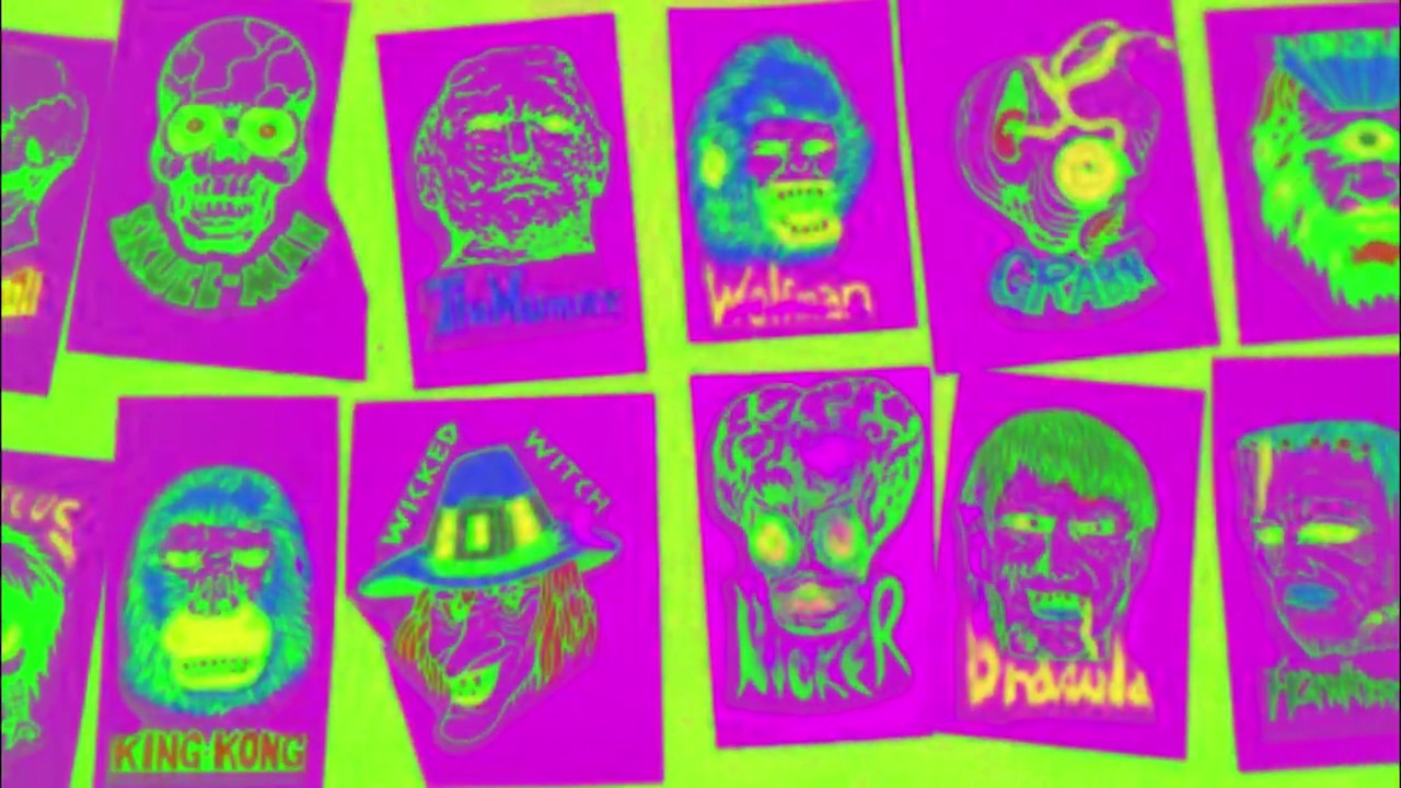 Drum 'n' Bass Tribute to Luminous Stick-Ons Vintage Monster Stickers ...