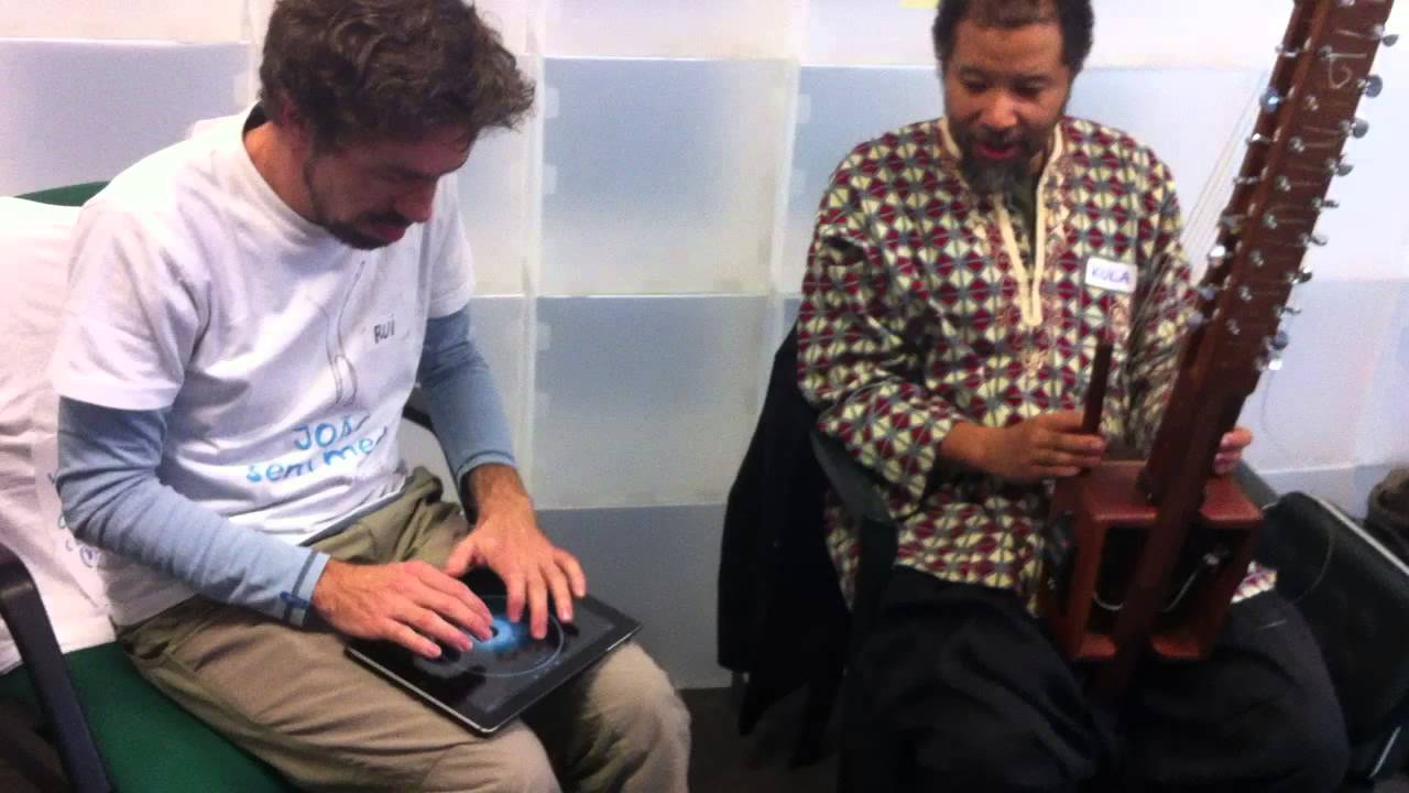 Electric Kora meets Virtual HangDrum - YouTube