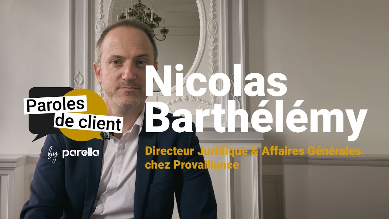 Paroles de client - Nicolas Barthélémy, Provalliance - YouTube
