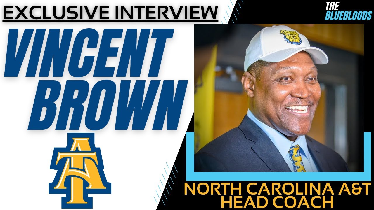 Vincent Brown (North Carolina A&T Head Coach) Interview | The ...