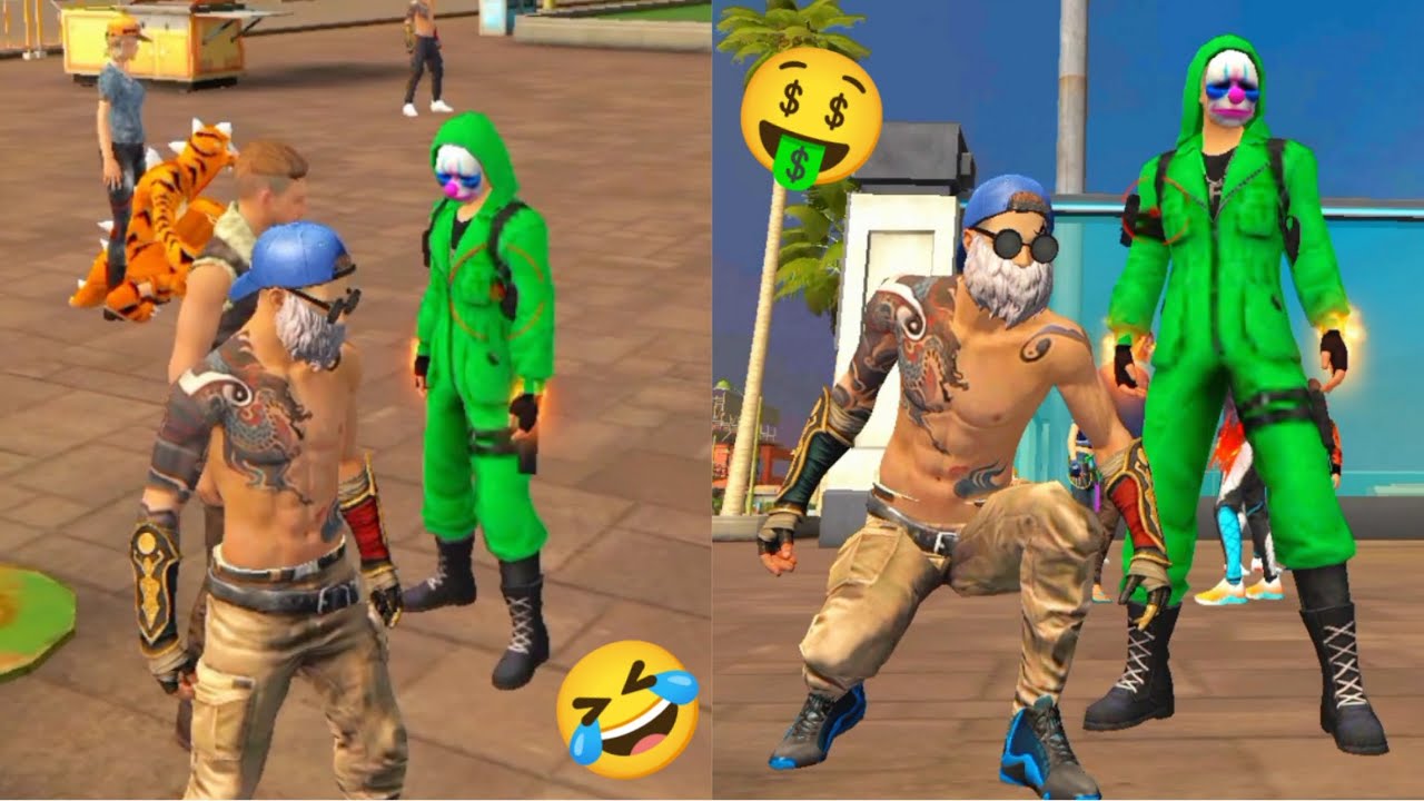 ENCUENTRO A KRECK GAMER EN ENTRENAMIENTO 🤑💚 FREE FIRE - YouTube