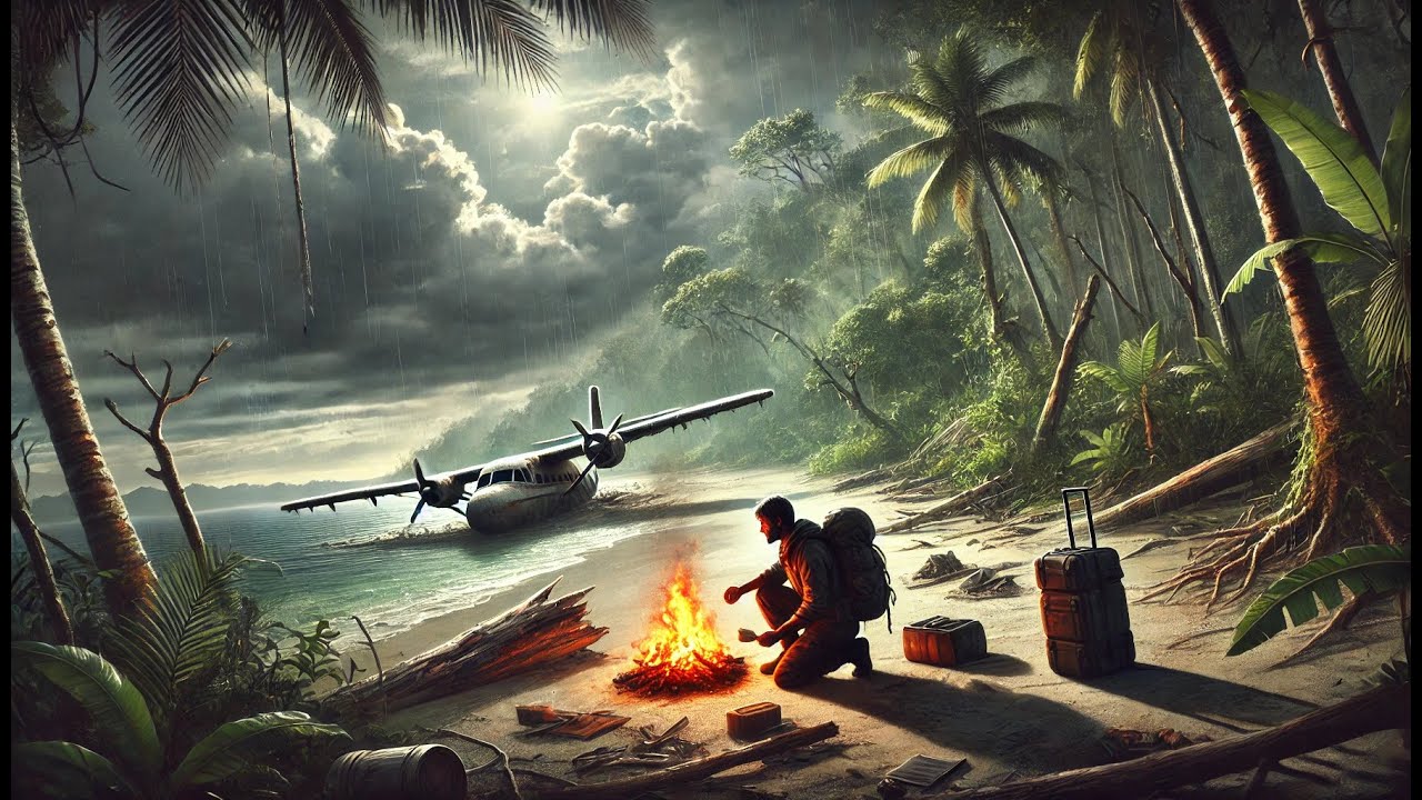 Survivre sur une île hostile : Le crash qui a tout changé - YouTube