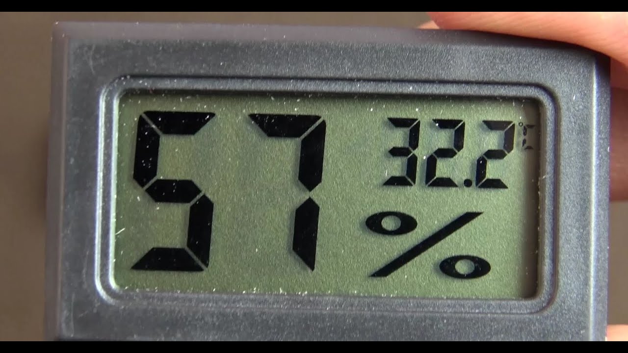 Gadget Hero's Temperature and Humidity Meter - YouTube