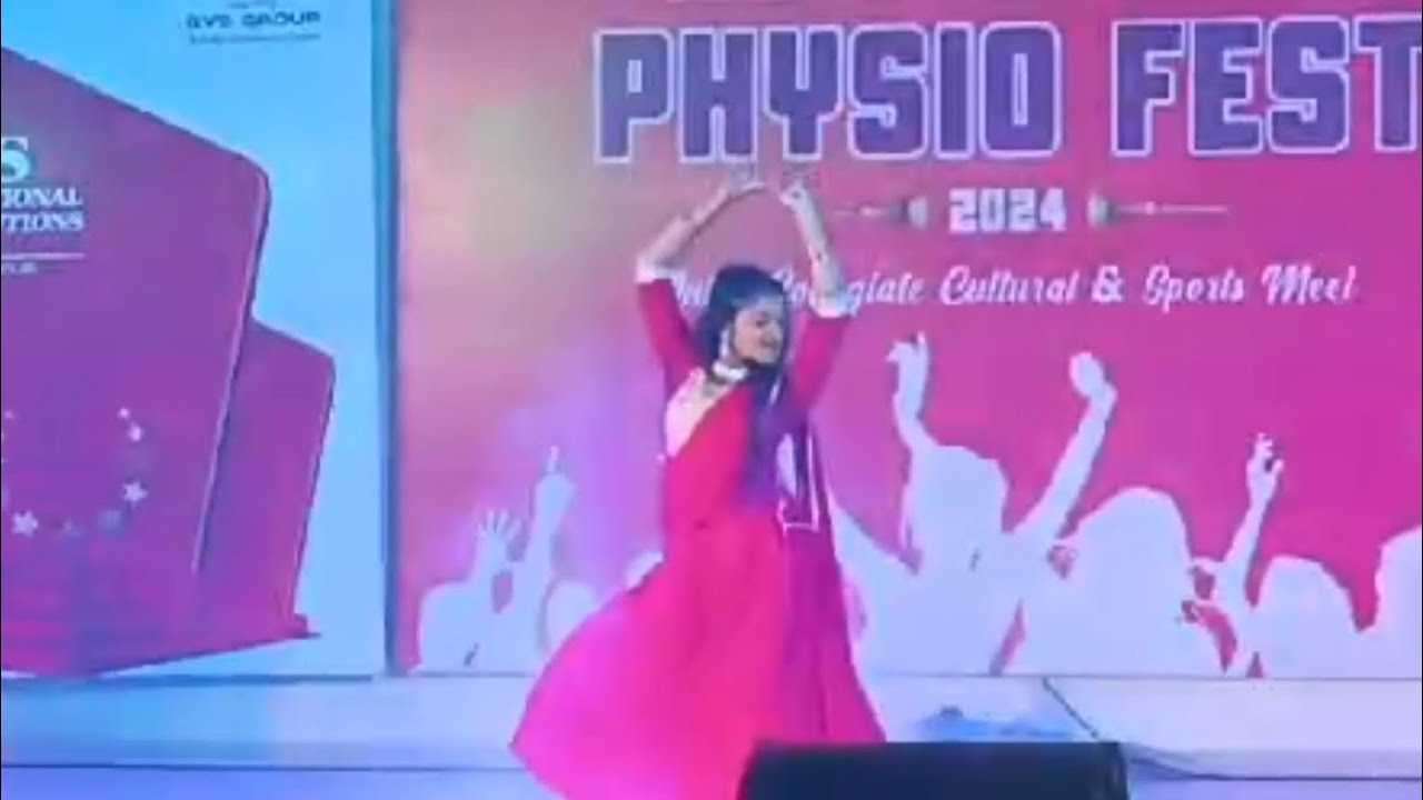 SOLO DANCE | PHYSIO FEST | RVS COLLEGE OF PHYSIOTHERAPY | 2024 - YouTube