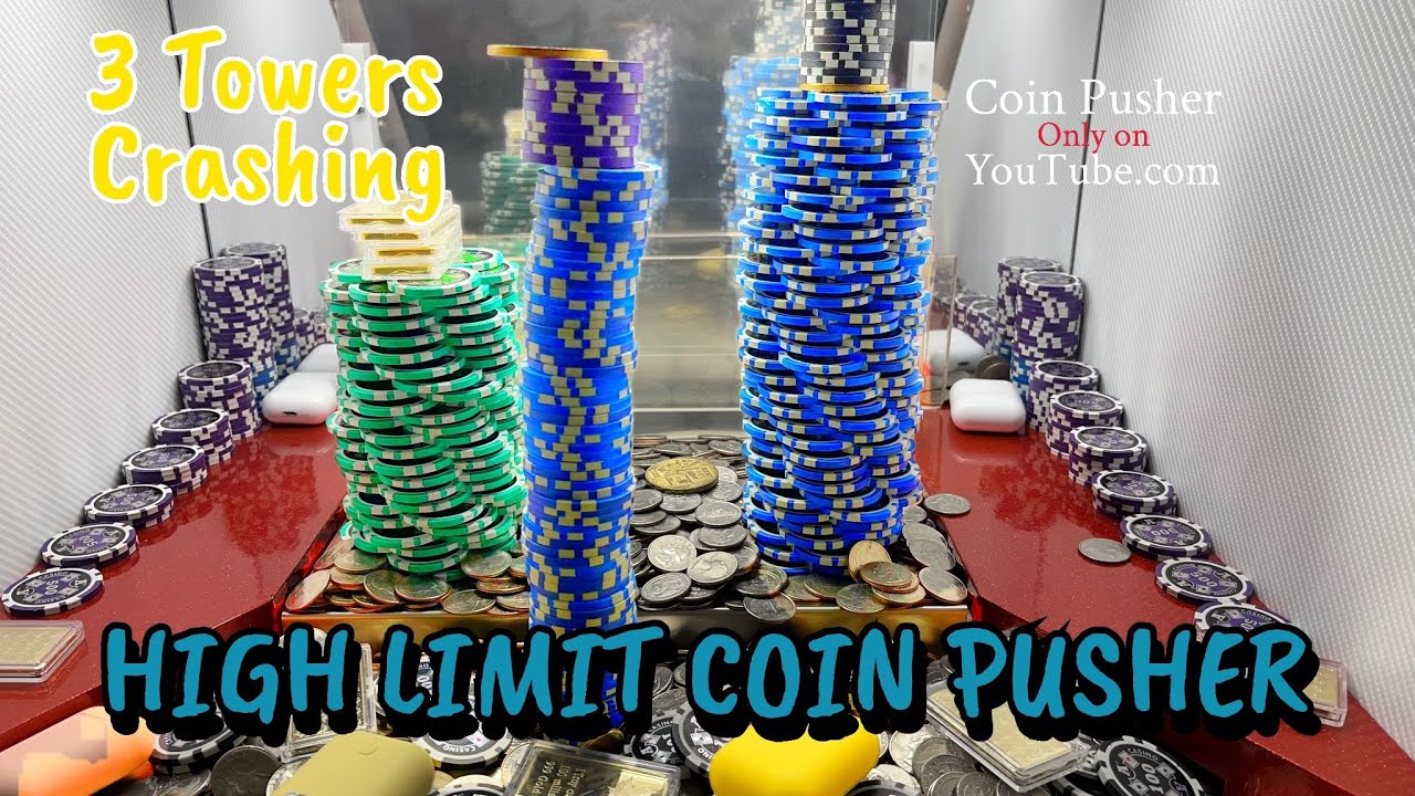 High limit coin pusher S:13 E:21 - YouTube