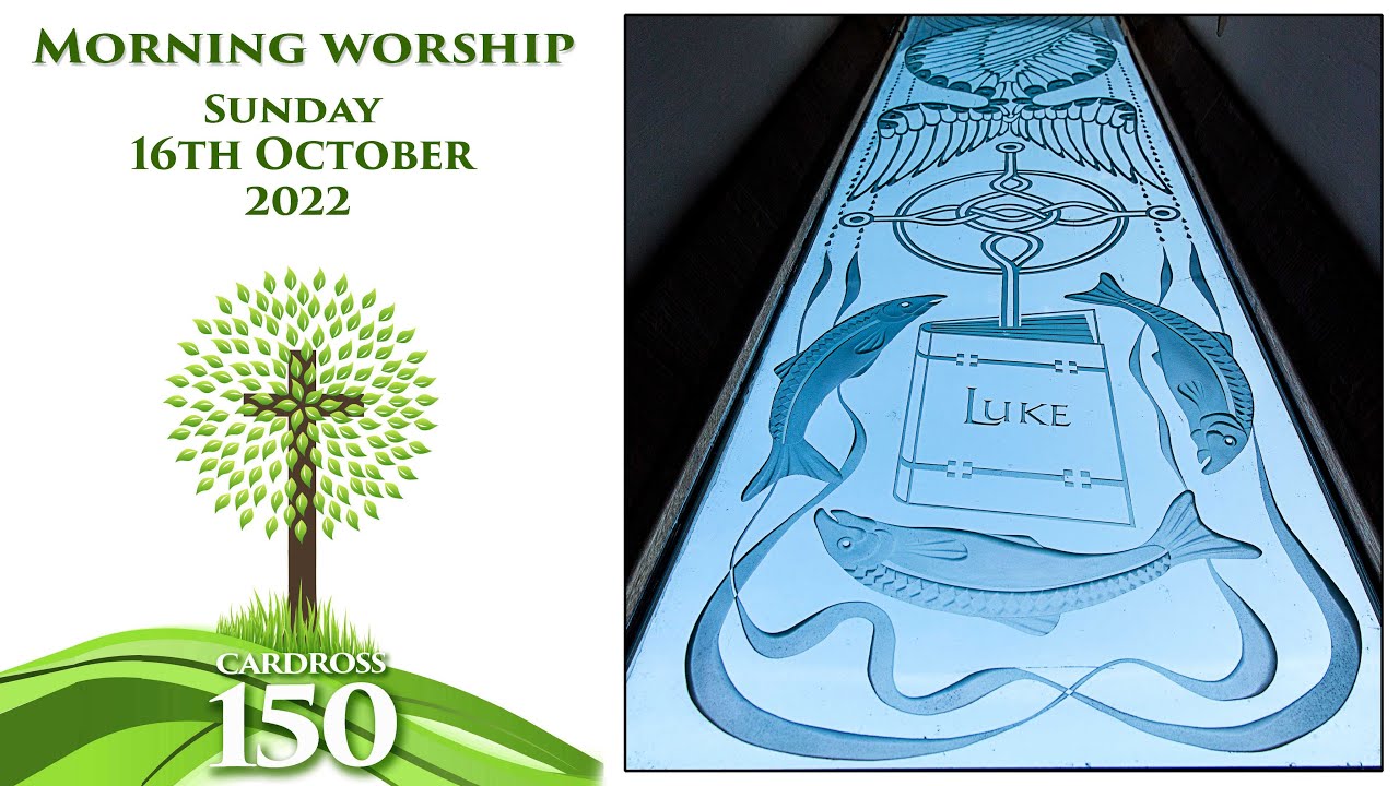 Cardross Parish Church online worship service for Sunday 16th October 2022. - YouTube