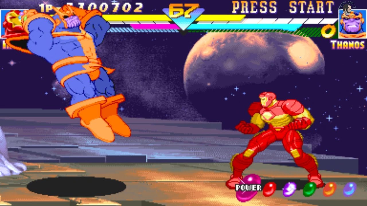 Marvel Super Heroes - Arcade - Iron Man - YouTube