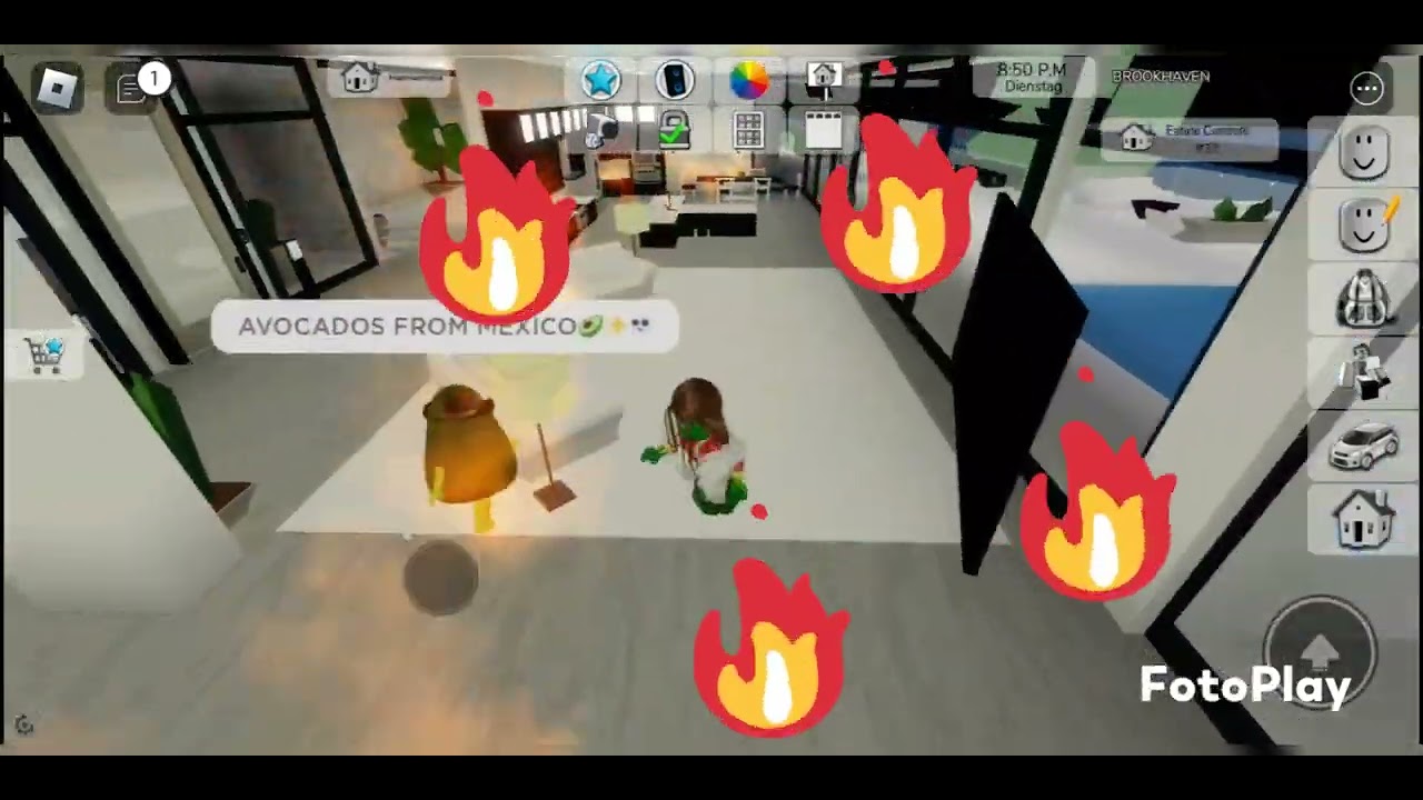 Roblox_House on fire. Es brennt! - YouTube