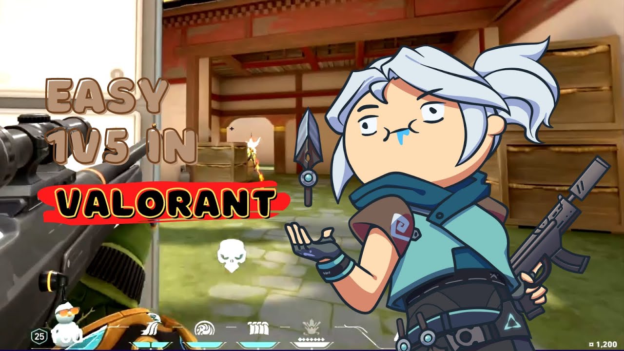 Easy 1v5 in VALORANT //clickbait - YouTube